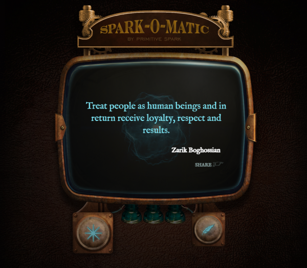 Collaboration → Results - Primitive Spark